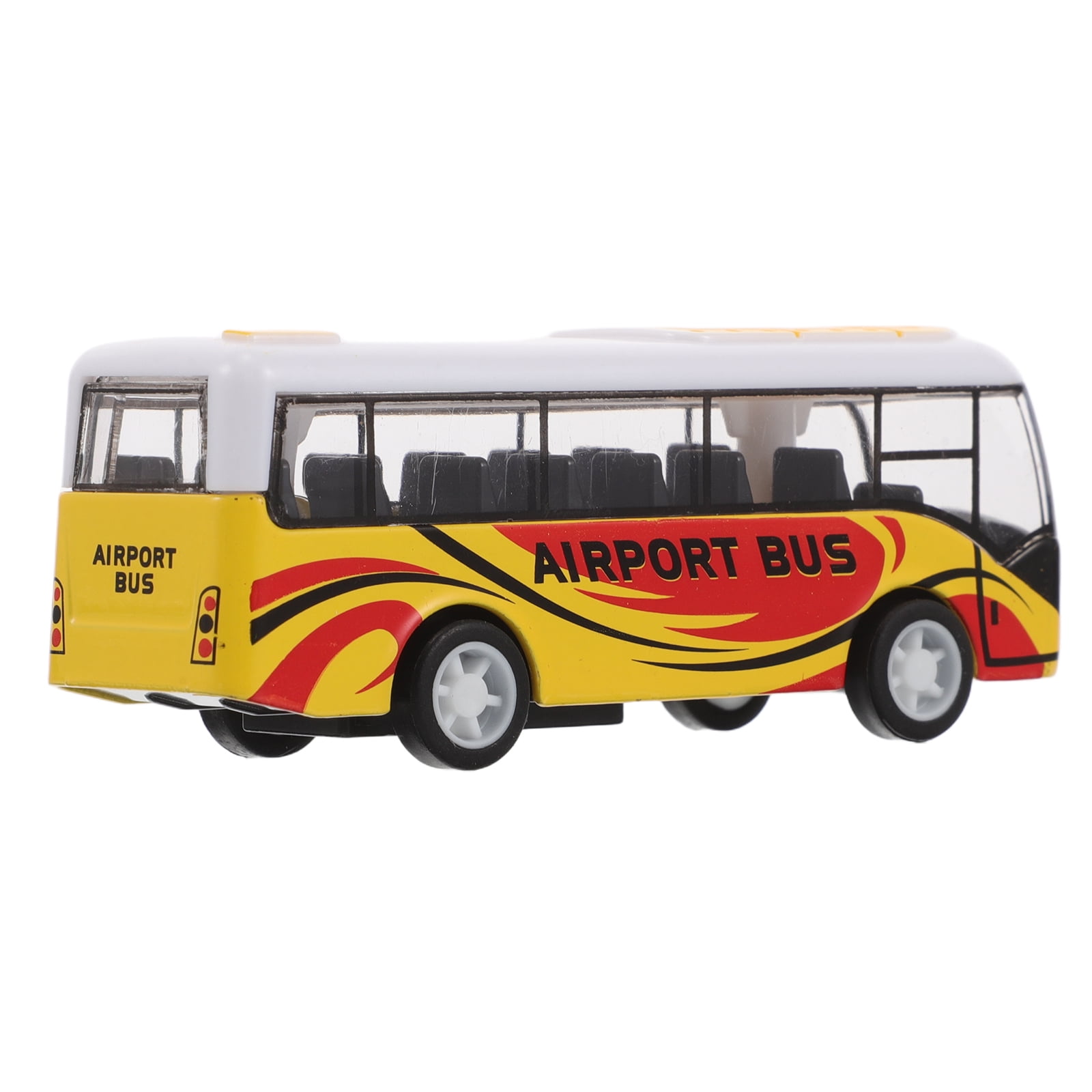 WEUVEB Rolling Toy Cars Pull Back Bus Alloy 1Set - Walmart.com