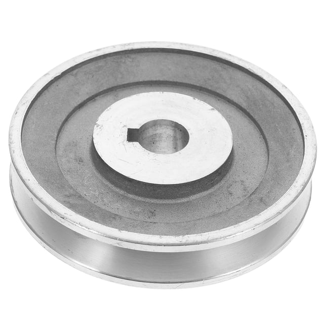 WEUVEB Aluminium Belt Pulley For Table Saw V Groove Silver 1Pcs ...