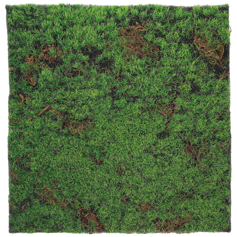 LYTMENT Artificial Moss Mat Fake Grass Rug,Diy Synthetic Turf Landscape ...