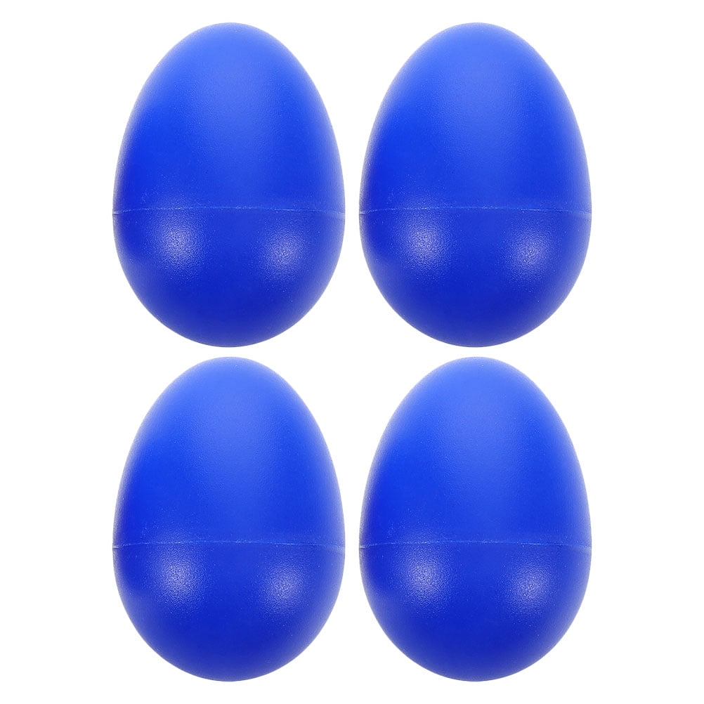 LYTMENT Blue Musical Egg Kids Plastic Maracas Easter Egg Rattles Toy ...