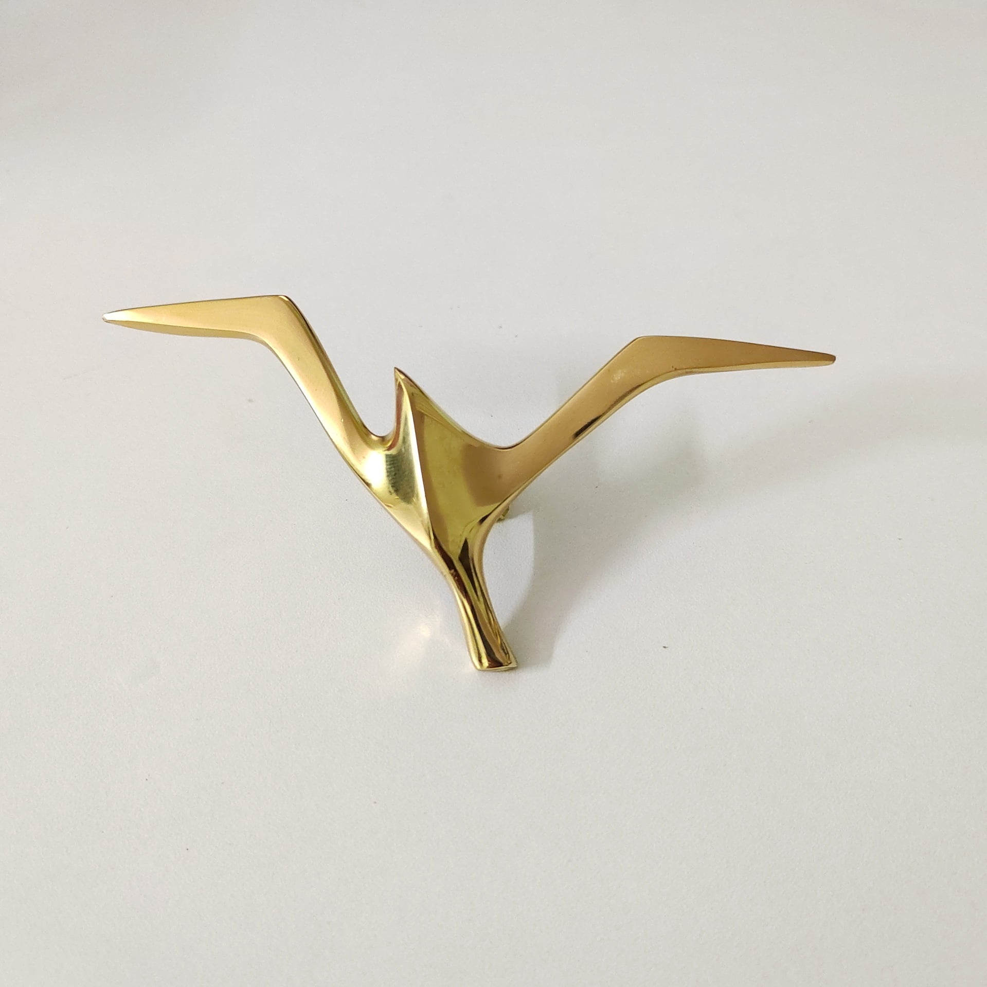 LYTMENT Brass Seagull Drawer Handles: Antique Coastal Bird Pulls for ...