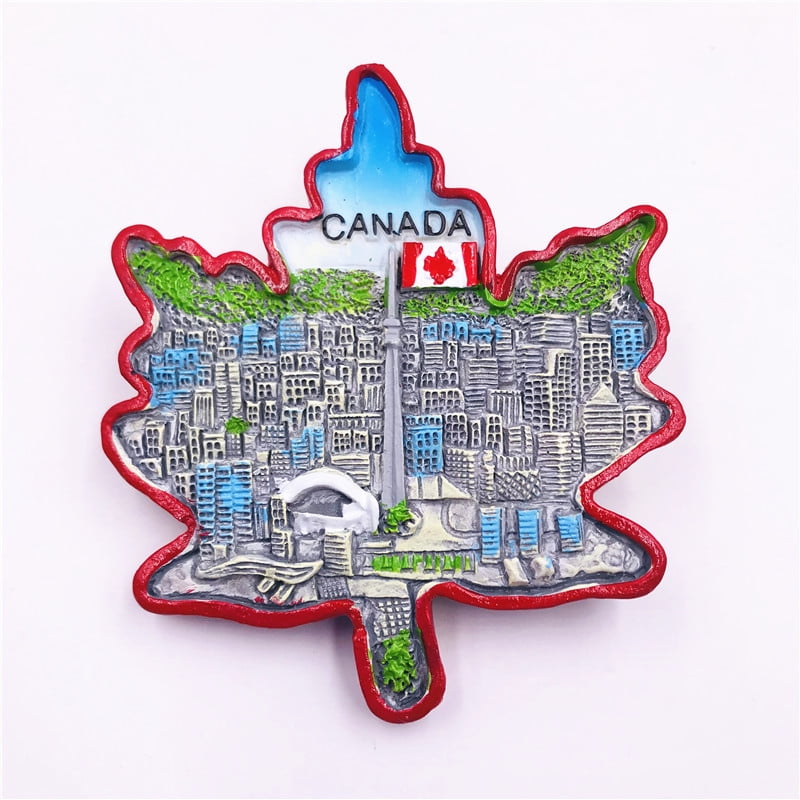 WEUVEB Fridge Magnet Multi Color 1Pack 3.74X3.62X0.39In Resin Magnetic ...