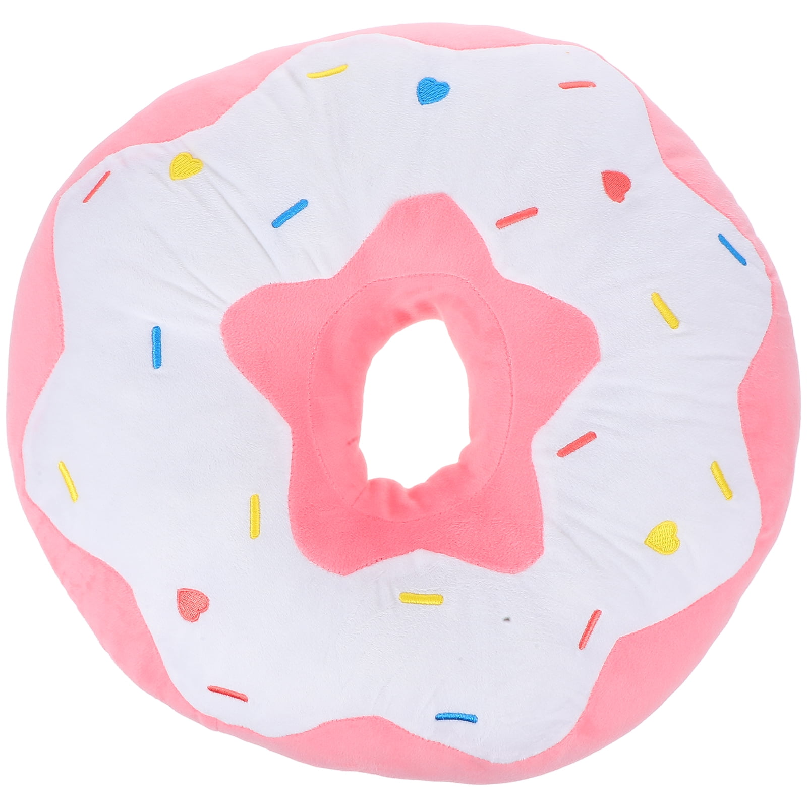 LYTMENT Cute Donut Shaped Seat Cushion Plush Round Doughnut Seat Pad ...
