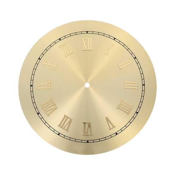WEUVEB Round Metal Clock Face Kit with Vintage Design for Home Decor ...