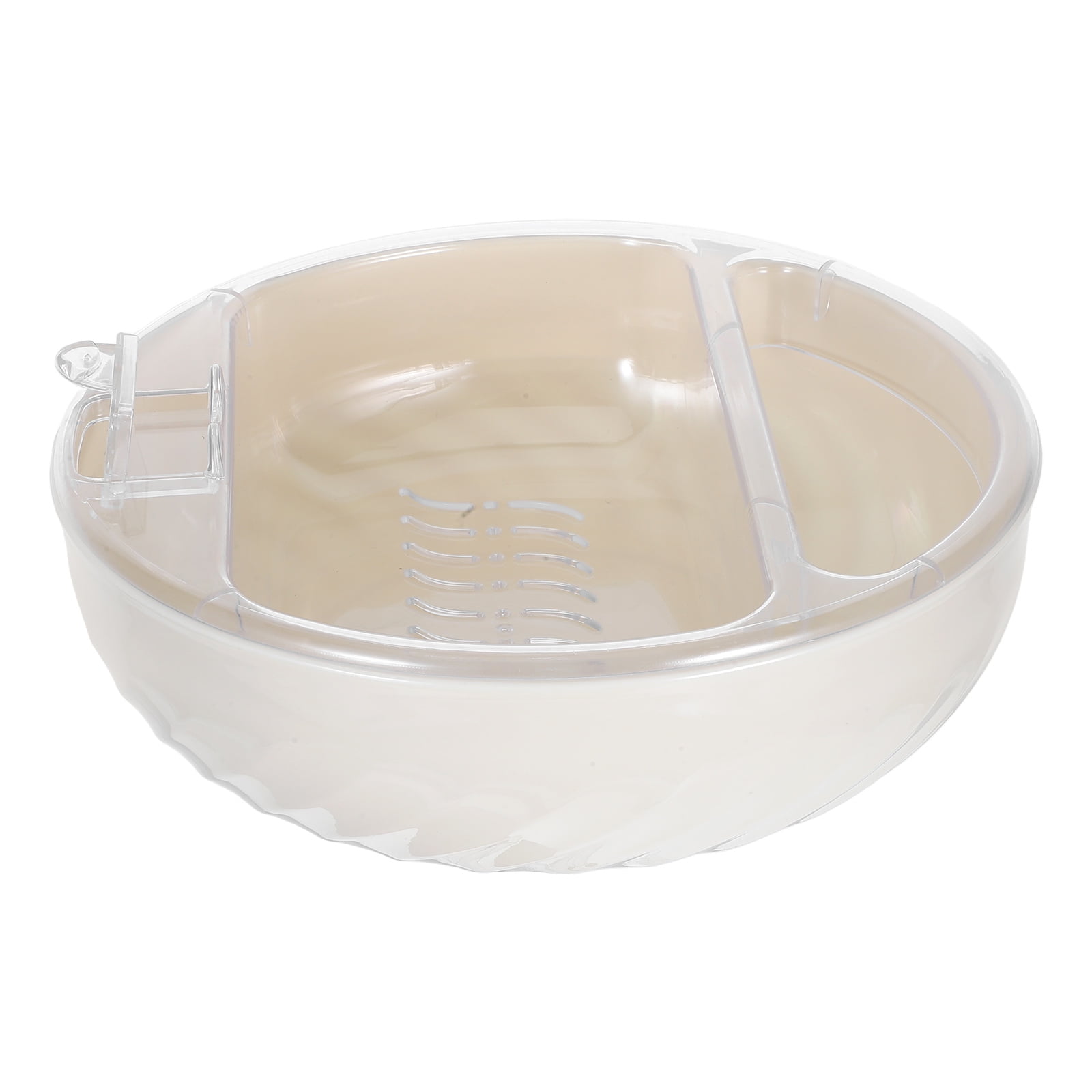 LYTMENT Double Layer Snack Serving Tray With Mobile Phone Holder Fruit ...