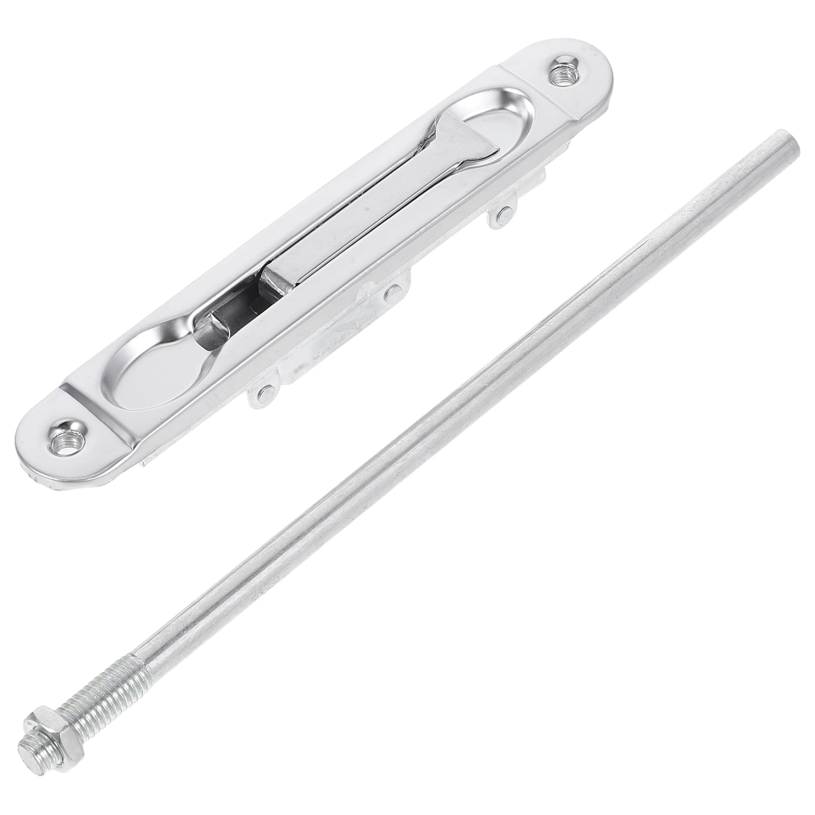 WEUVEB Easy Install Silver Security Door Latch 304 Stainless Steel ...