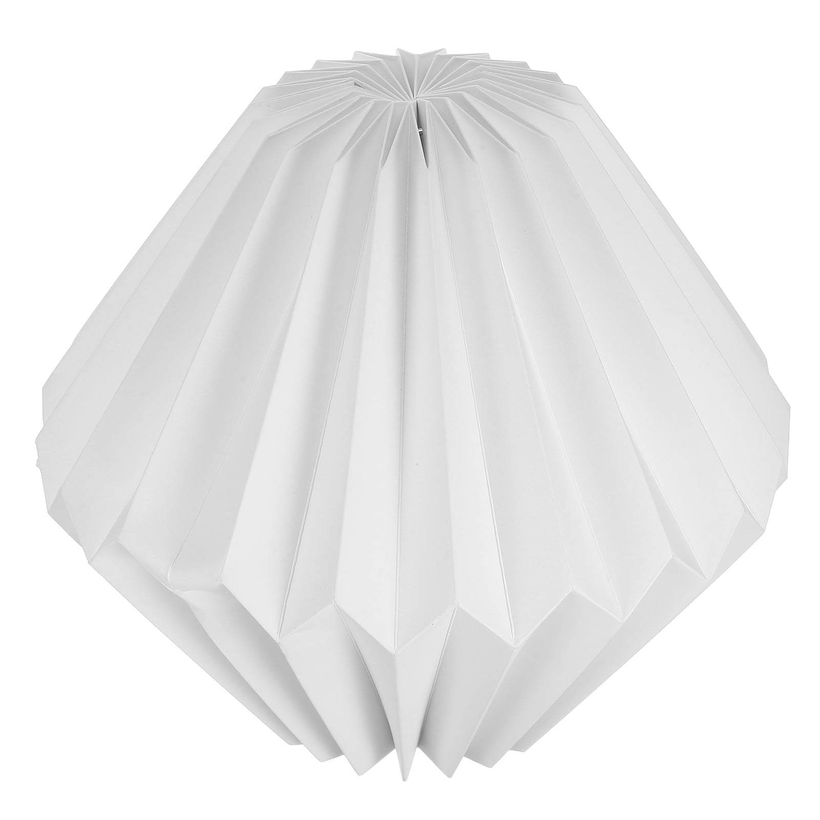 WEUVEB Elegant White Paper Lampshade with Foldable Design for Home ...