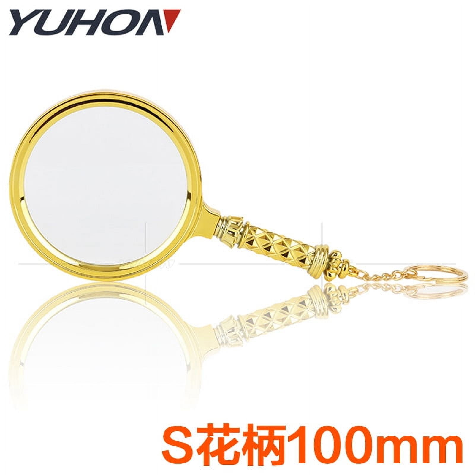 LYTMENT Handheld 10x Magnifying Glass For Elderly Convenient Magnifying Glass Reading Magnifier ...