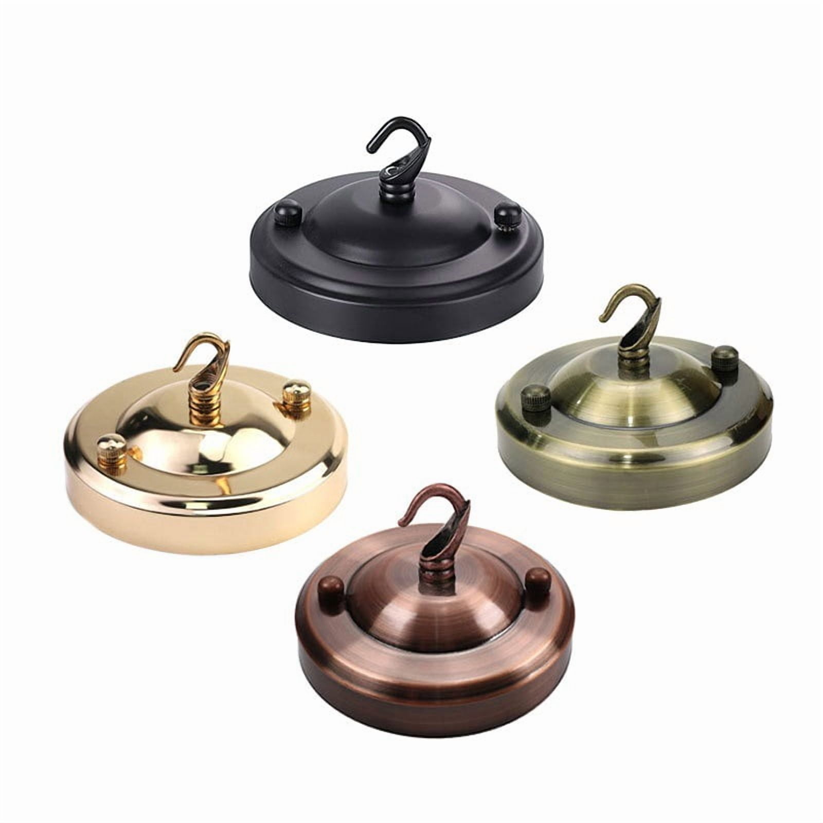 WEUVEB Chandelier Hook Plate Decorative Ceiling Hooks Metal 1Pack ...