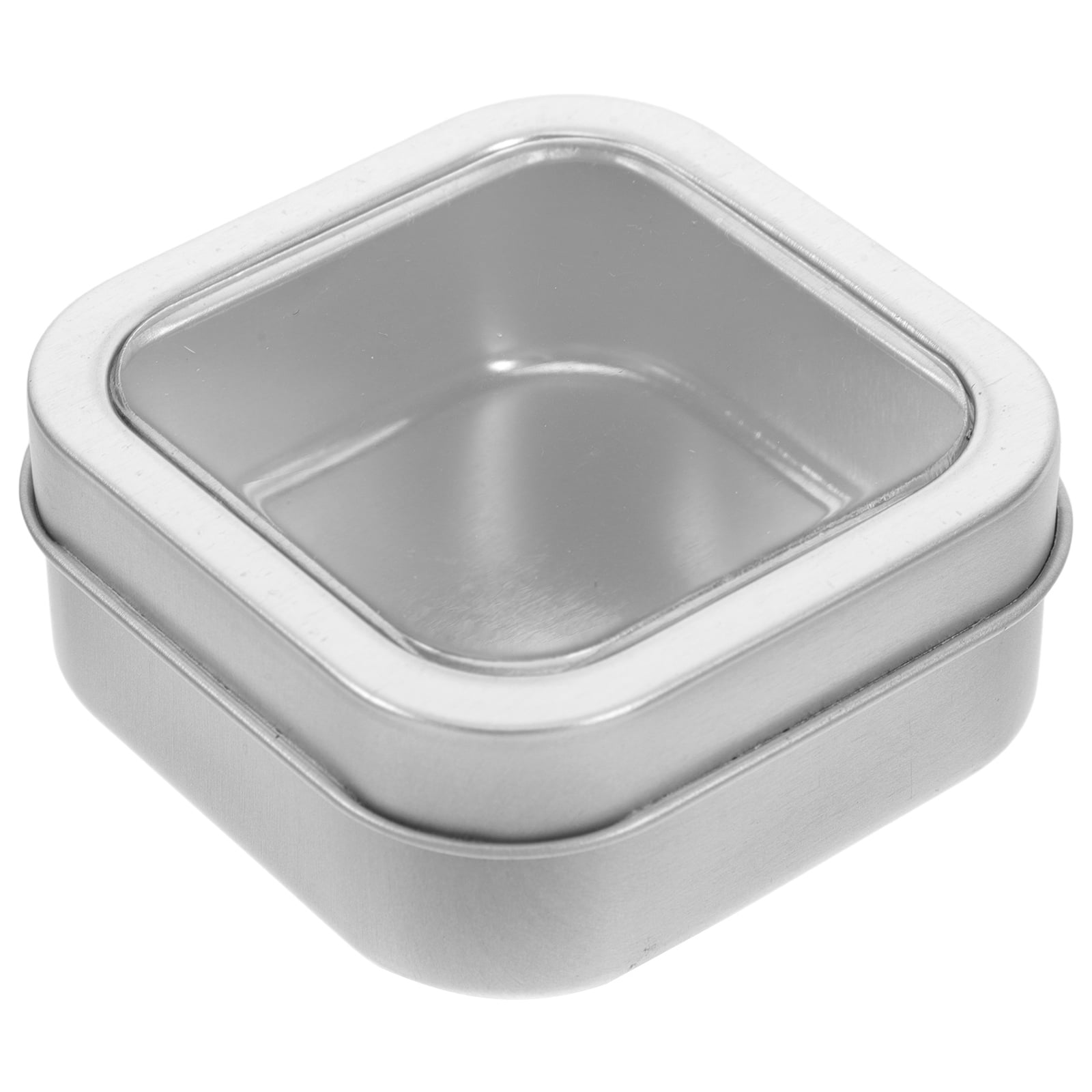 LYTMENT Metal Square Tins Containers Empty Metal Tins Box Small Empty ...