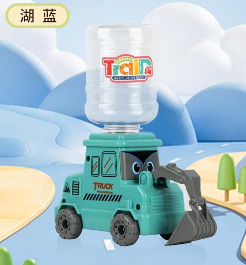WEUVEB Mini Water Dispenser Toy for Kids Blue Realistic Design Easy to ...