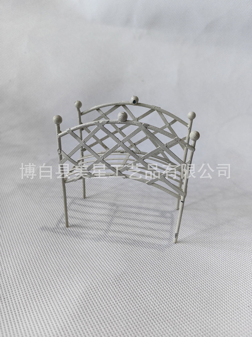 LYTMENT Miniature Metal Arch Bridge Figurines Tiny Landscape Bridge ...
