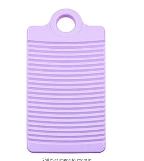 LYTMENT Plastic Washboard Mini Washing Clothes Board Anti-Slip Laundry ...