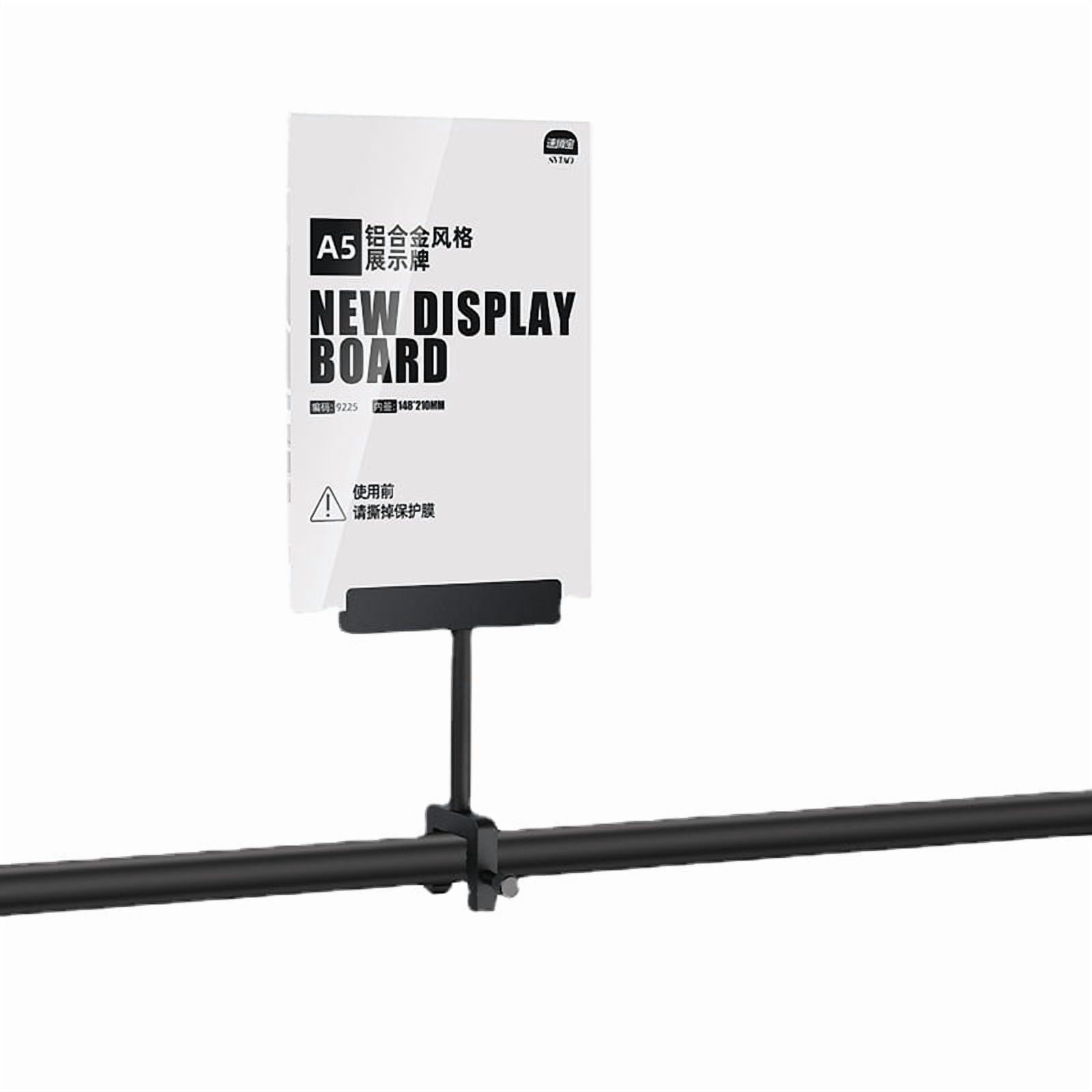 LYTMENT Price Tag Clip Clear Price Display Sign Holder for Retail ...