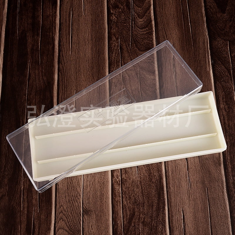 WEUVEB Slide Storage Box Transparent White Plastic 1Pcs - Walmart.com