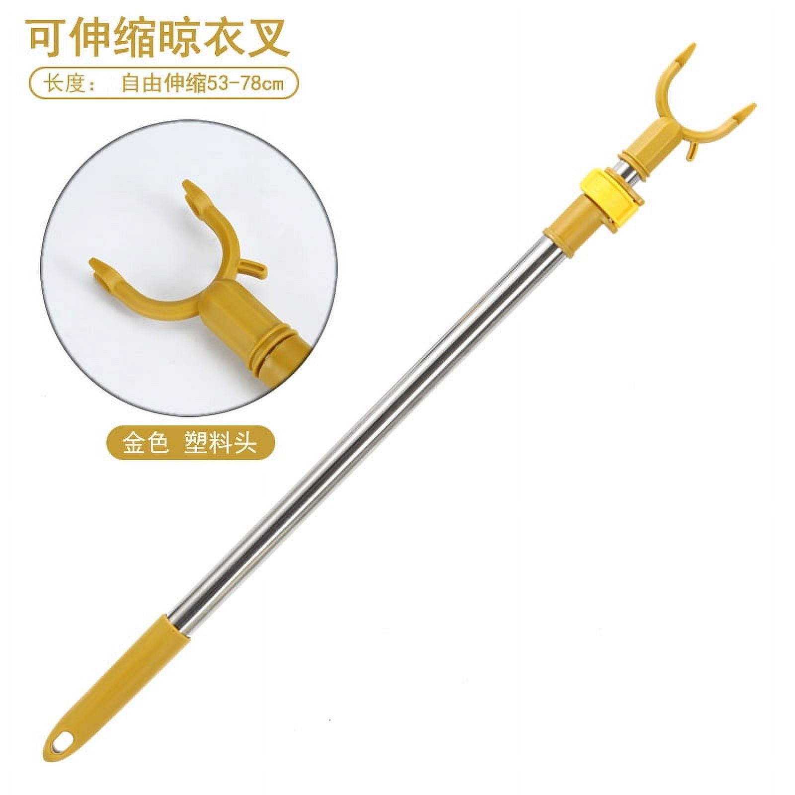 LYTMENT Stainless Steel Extendable Closet Pole Adjustable Ceiling ...