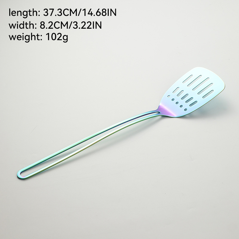 LYTMENT Stainless Steel Metal Slotted Shovel For Buffet Serving Food ...