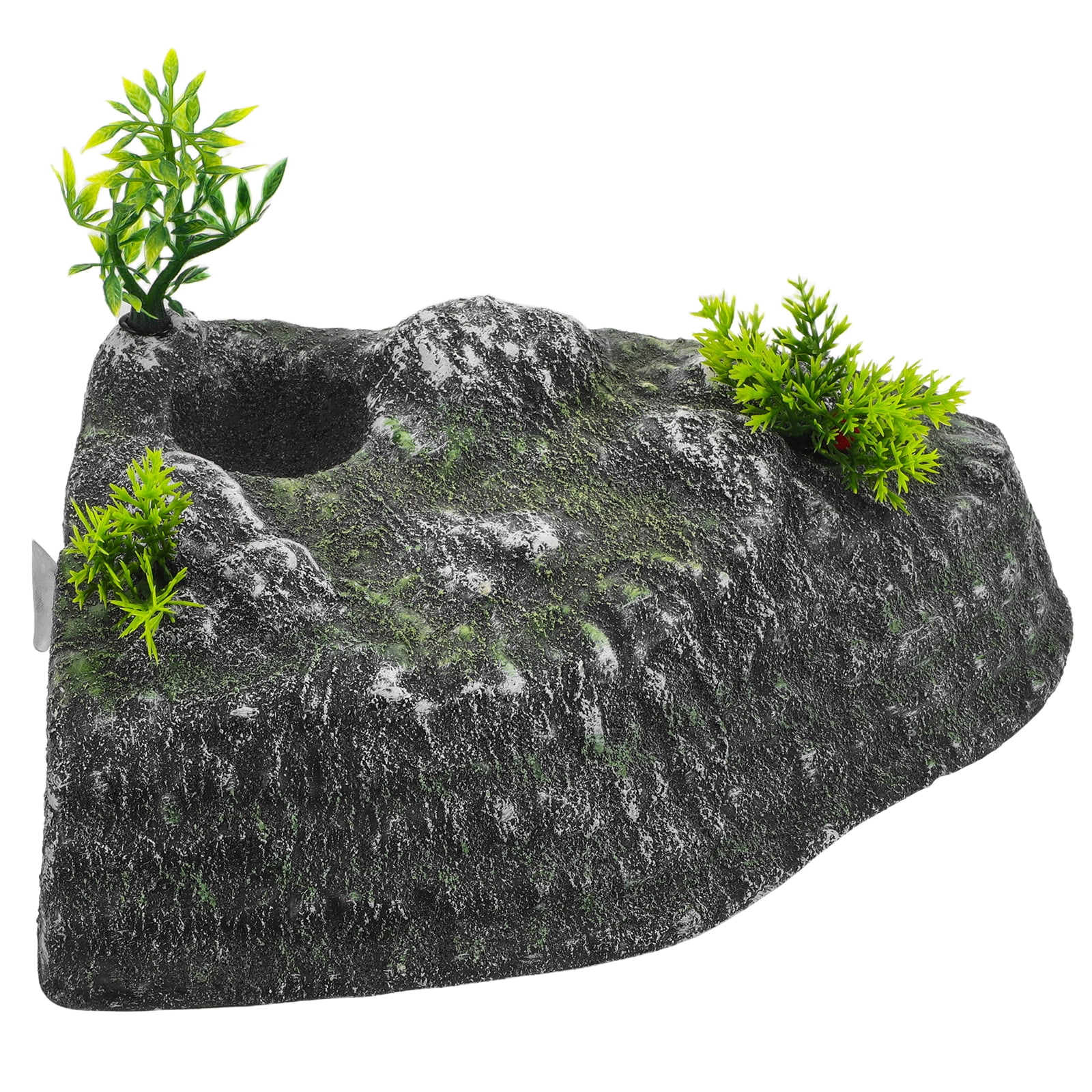 WEUVEB Dock For Resting Reptiles Tortoise Resting Platform Dark Grey ...