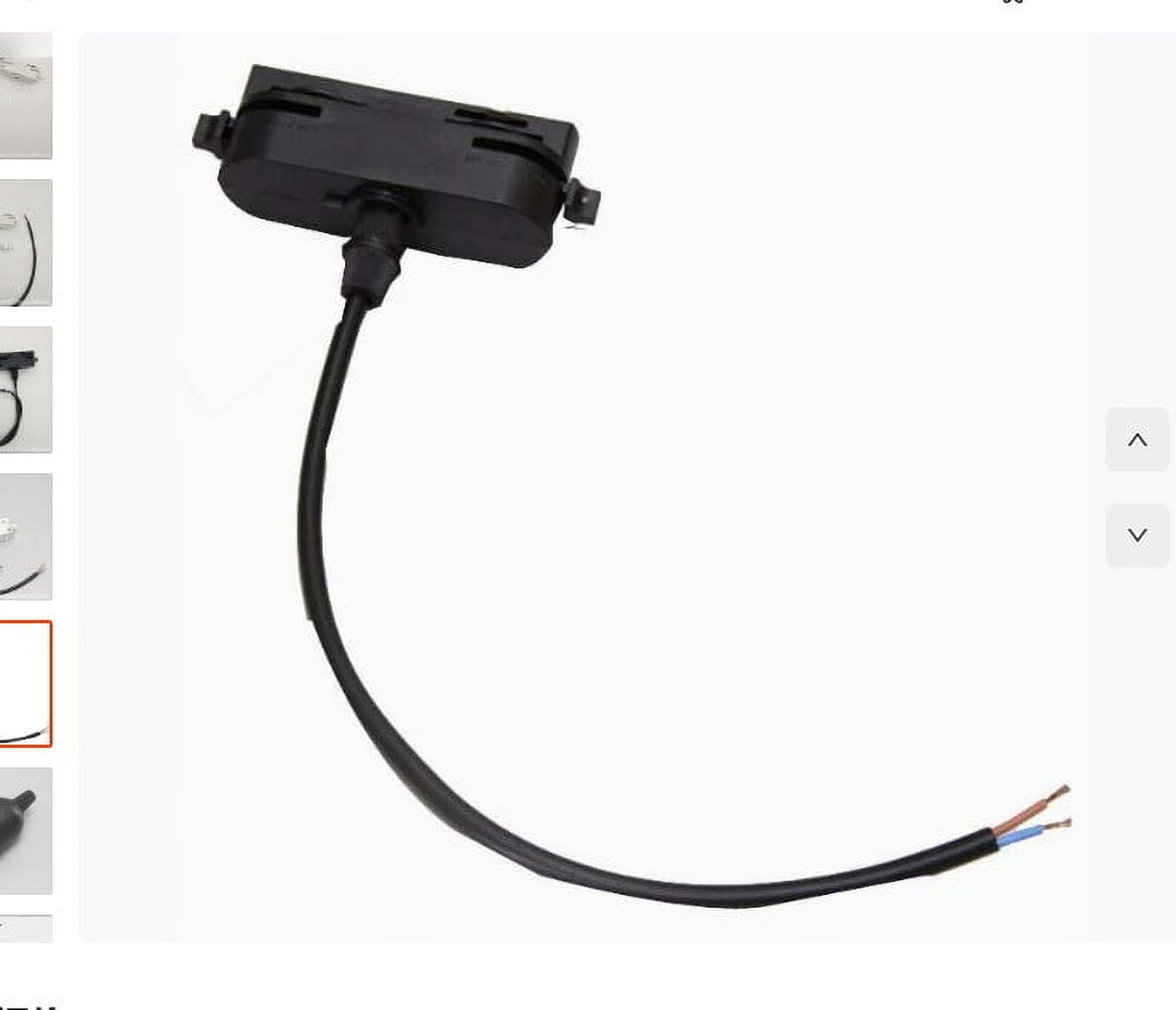 WEUVEB Ceiling Track Light Base, Black, Versatile Applications, Modern ...