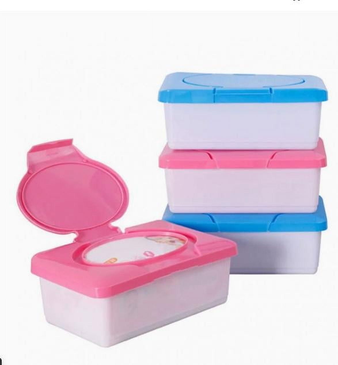 LYTMENT Travel Wipe Holder Portable And Compact Wipes Storage Container ...