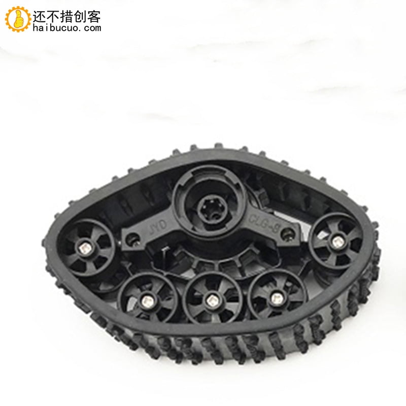 WEUVEB DIY Tank Track Wheel Black Plastic 1Pack for DIY Enthusiasts in ...