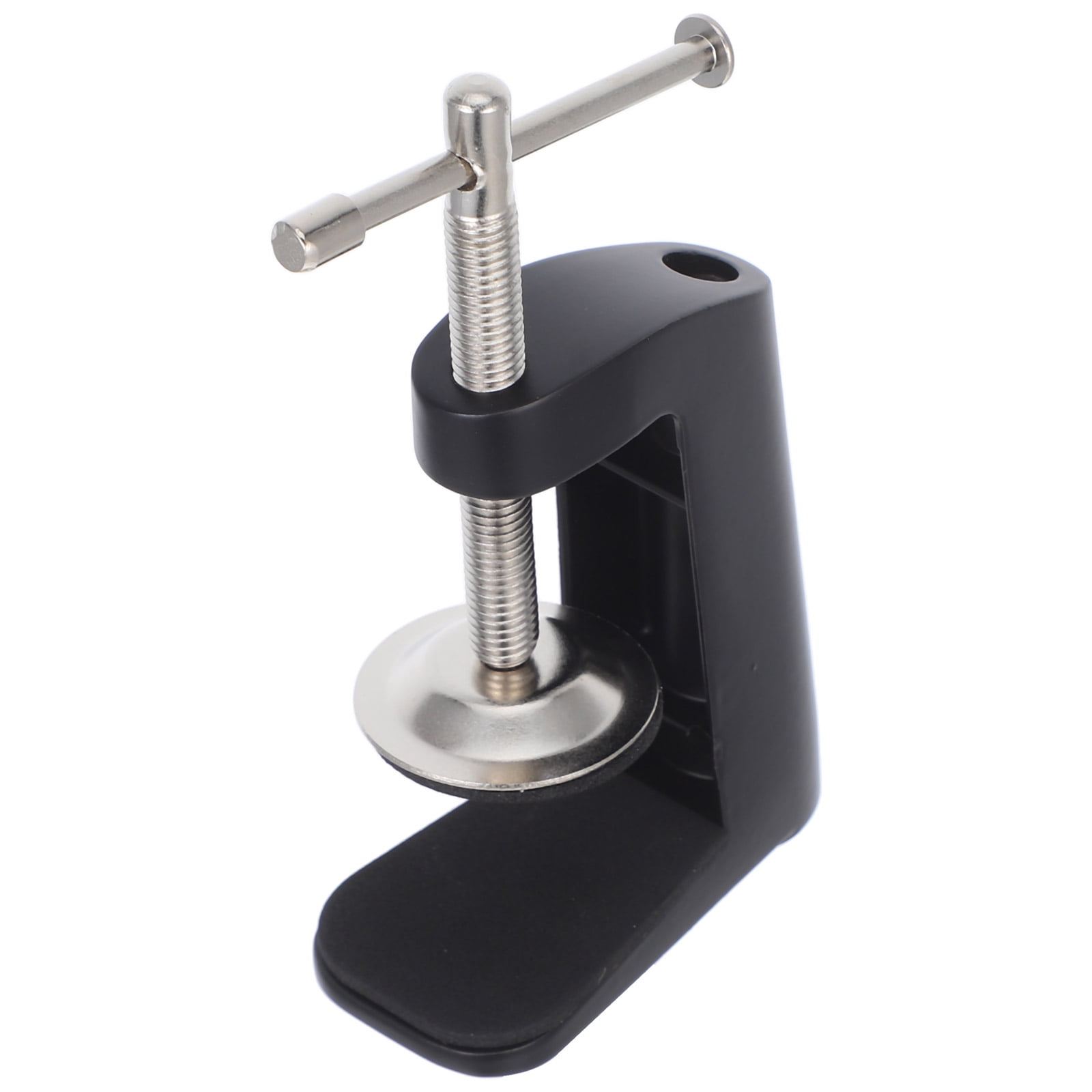 WEUVEB Heavy Duty Black Metal Desk Clamp for Adjustable Microphone and ...