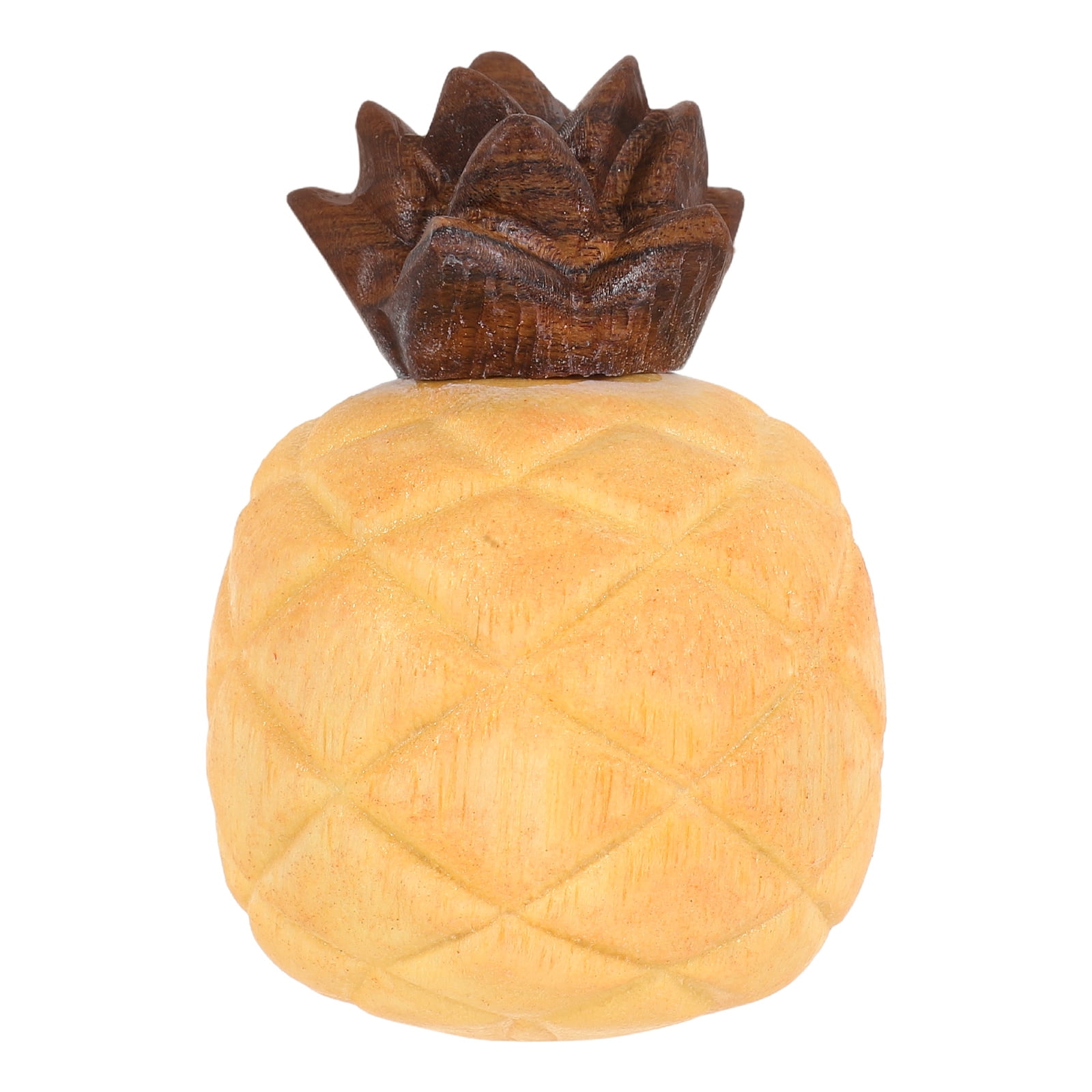 LYTMENT Wood Fruit Ornament Miniature Pineapple Desktop Decoration For ...
