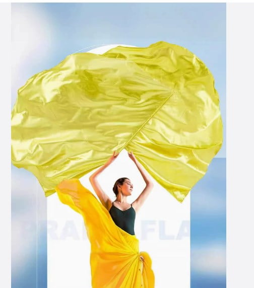 LYTMENT Worship Flag For Dancing Semicircle Guard Banner Praise Dancing ...