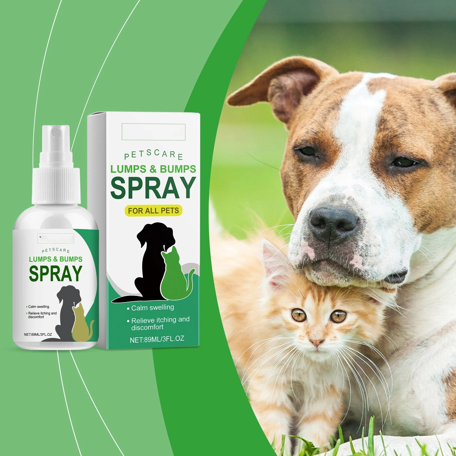 LYTRYCAMEV Pet Lump Care Spray: Blend of Soothing Botanicals for ...