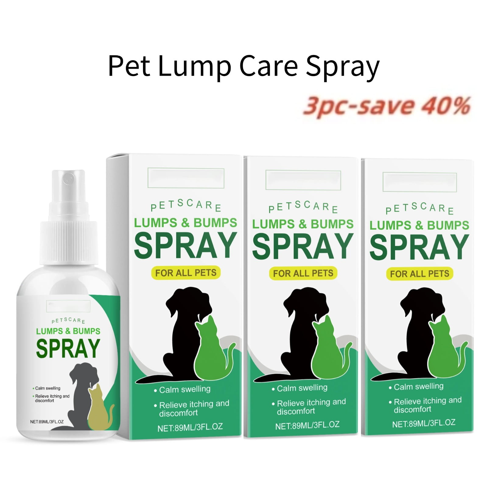 LYTRYCAMEV Swift & Natural Relief with Pet Lump Care Spray: Calms Skin ...