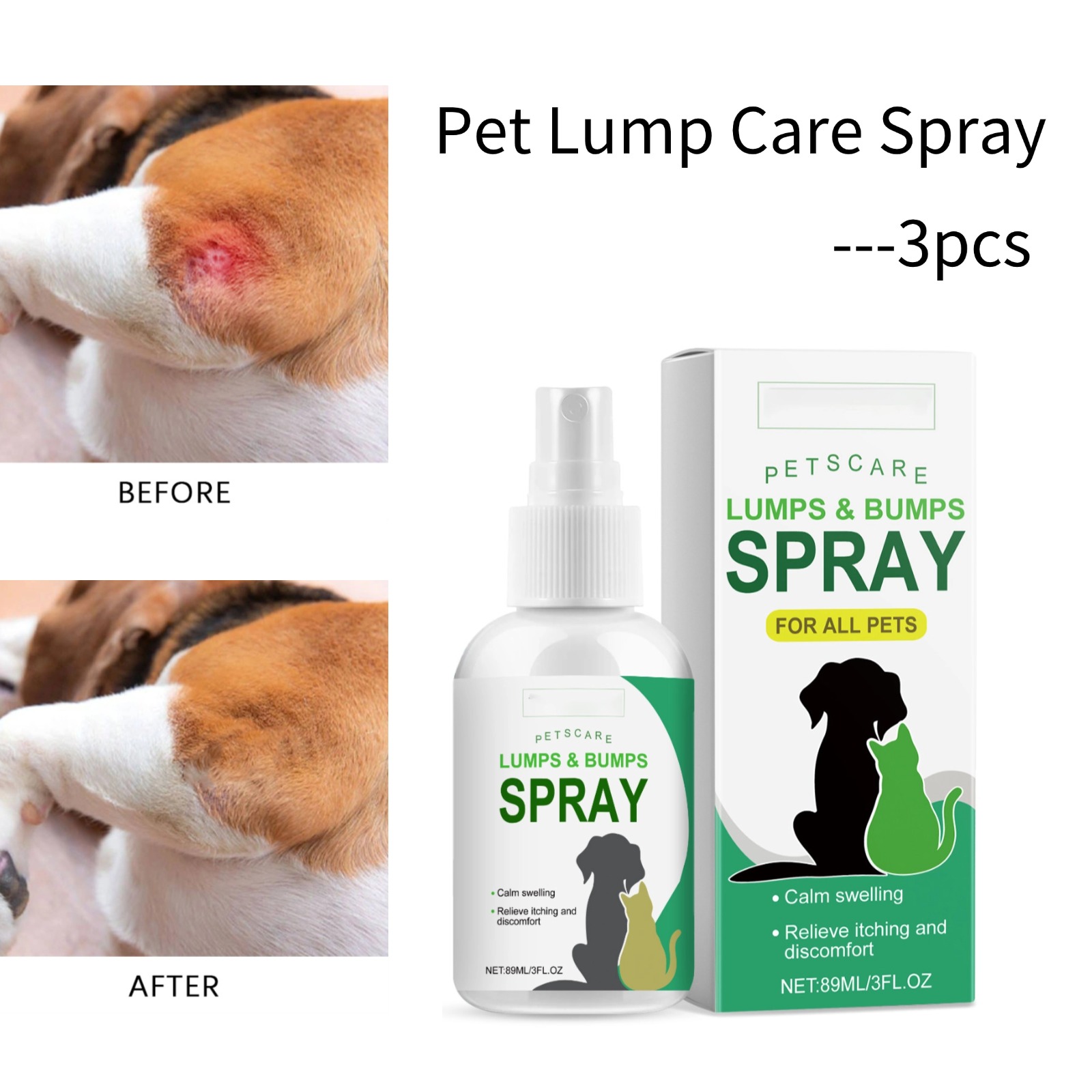 LYTRYCAMEV Swift Relief Pet Lump Care Spray: Botanical Anti ...