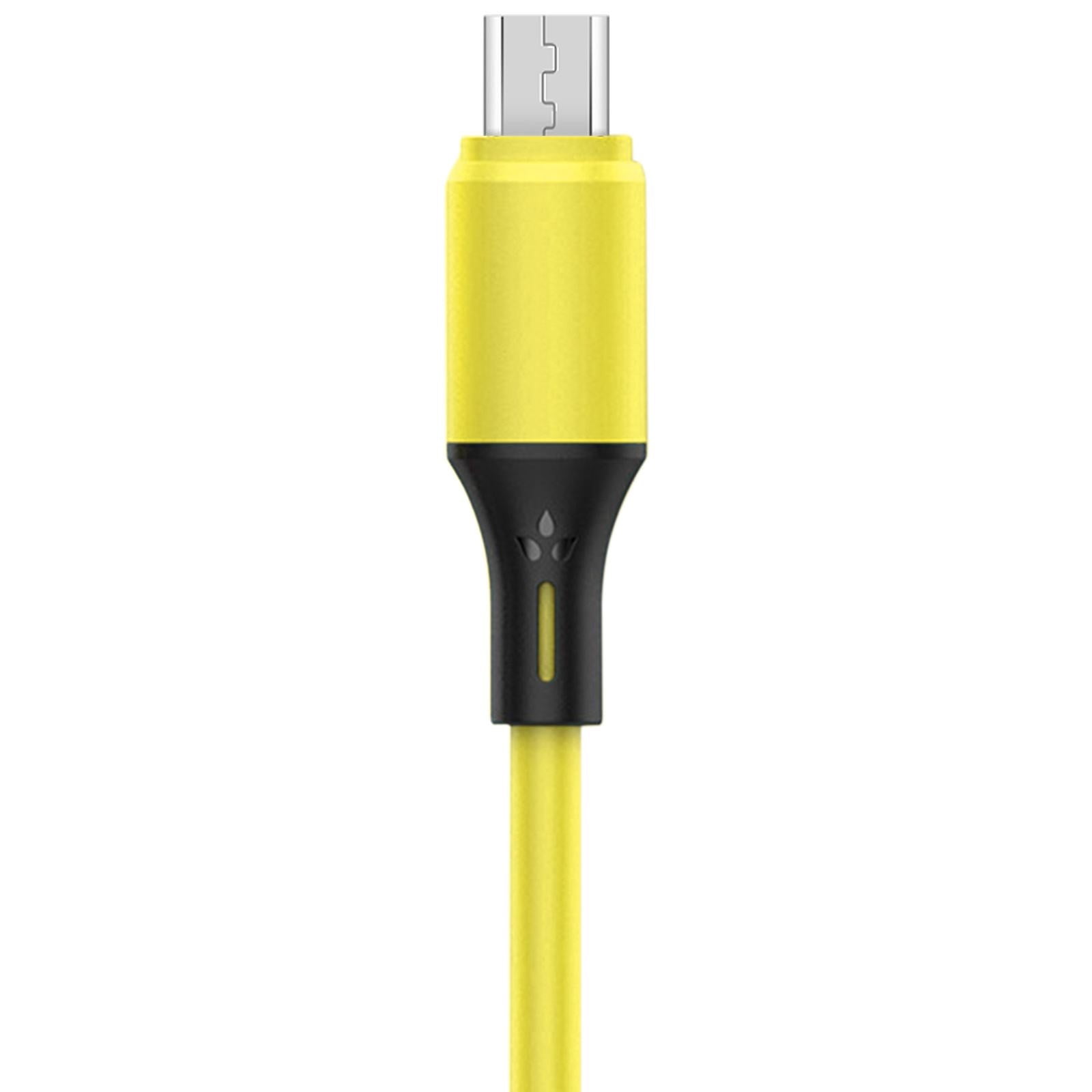 LYTiang 1.8m Silicone Data Mobile Phone Color Fast Charging Line Liquid ...