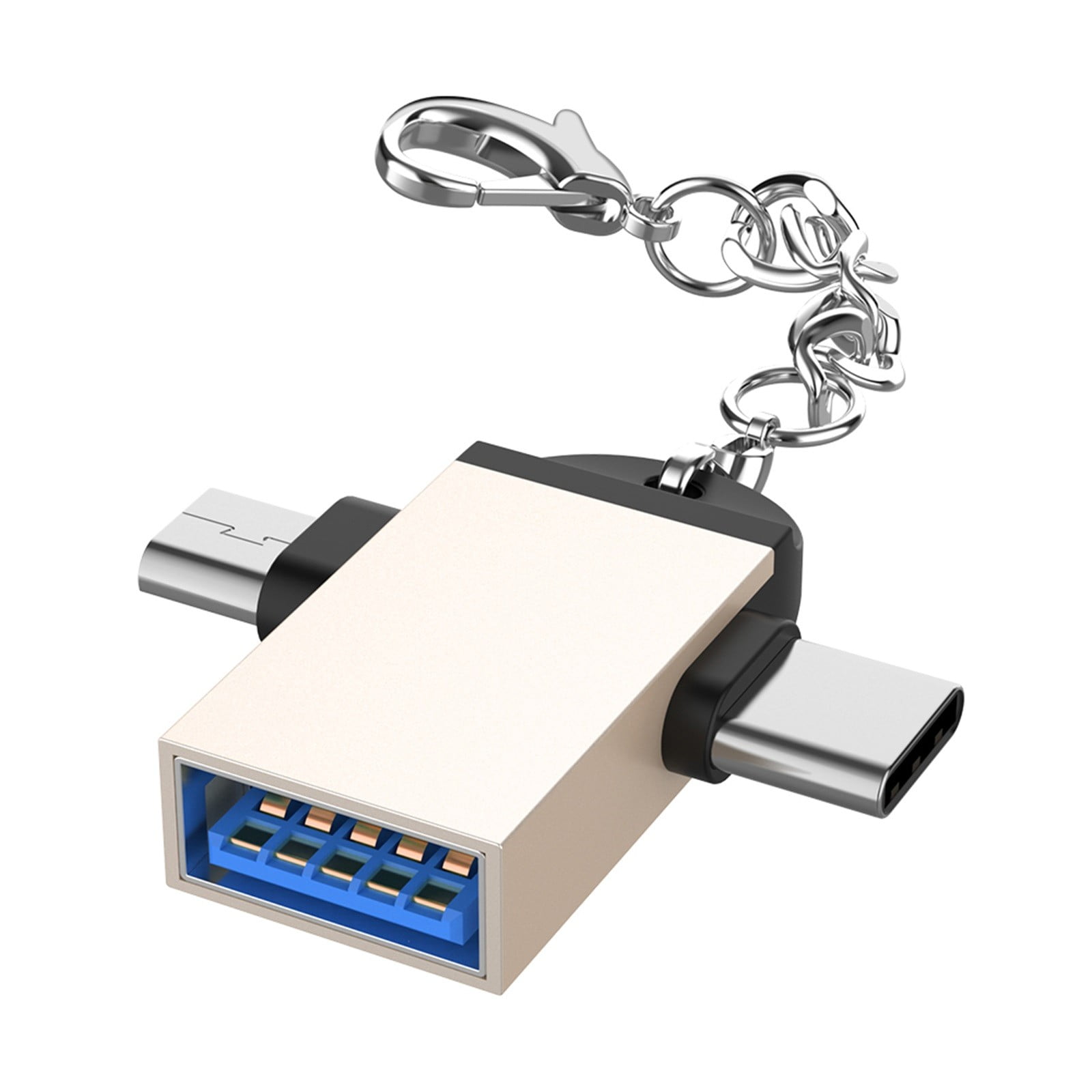 LYTiang 2 In 1 OTG Converter USB 3.0 To Micro USB And Type C Adapter ...