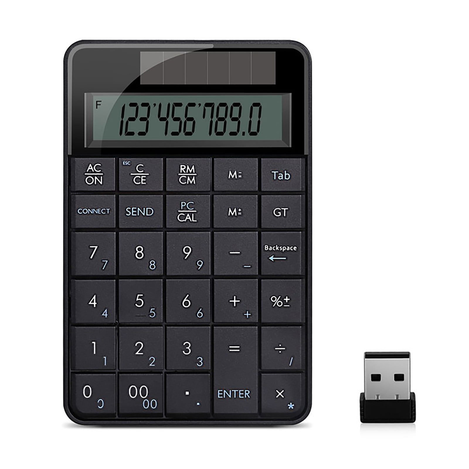 LYTiang 2.4G Mini 2-in-1 Wireless USB Numeric Keypad With Calculator ...