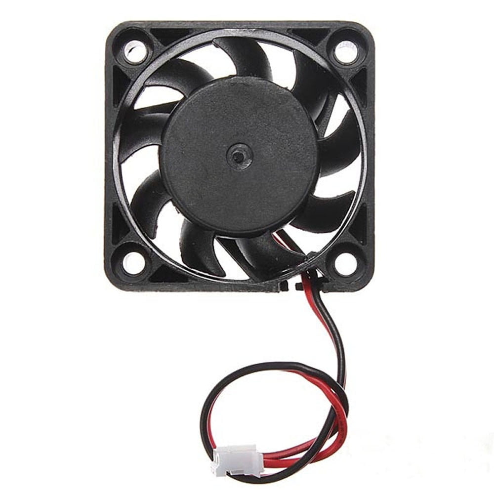 LYTiang 2Pcs 12V Mini Computer Fan - Small 40mm X 10mm Brushless 2-pin ...