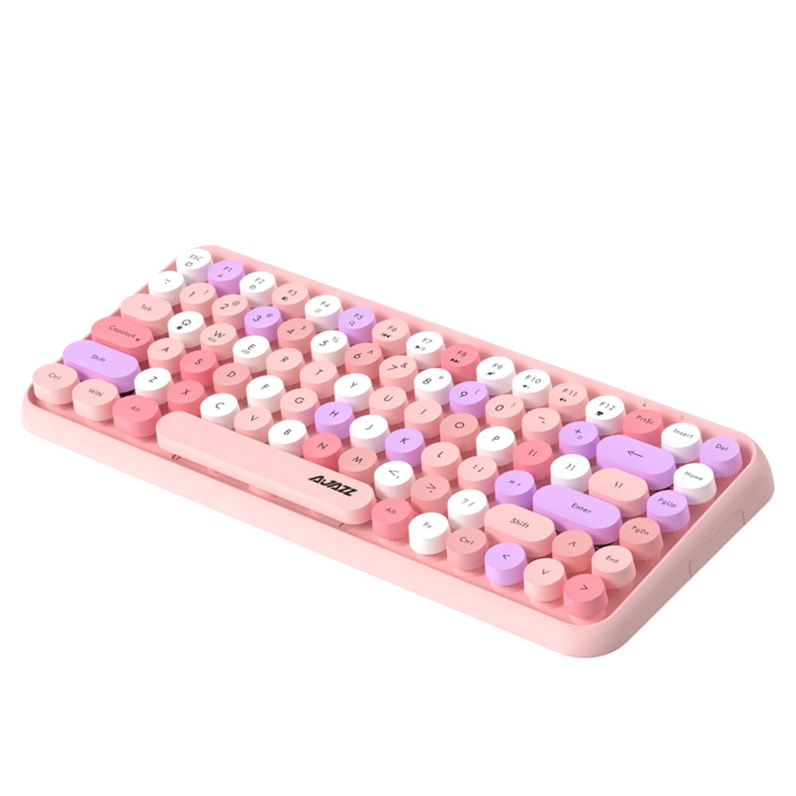 LYTiang 308i Wireless Keyboard, Compact 84-key Lightweight Keyboard ...