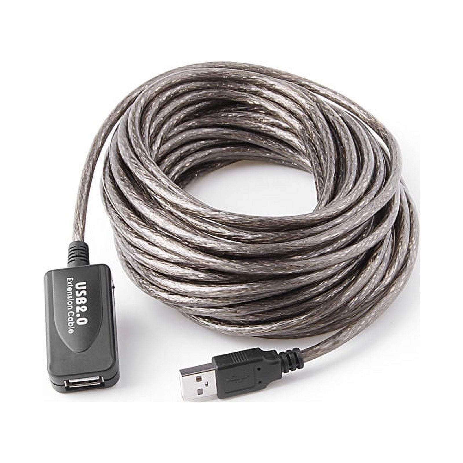 LYTiang 30Ft 10M USB 2.0 Extension Repeater Signal Booster A Male To A ...