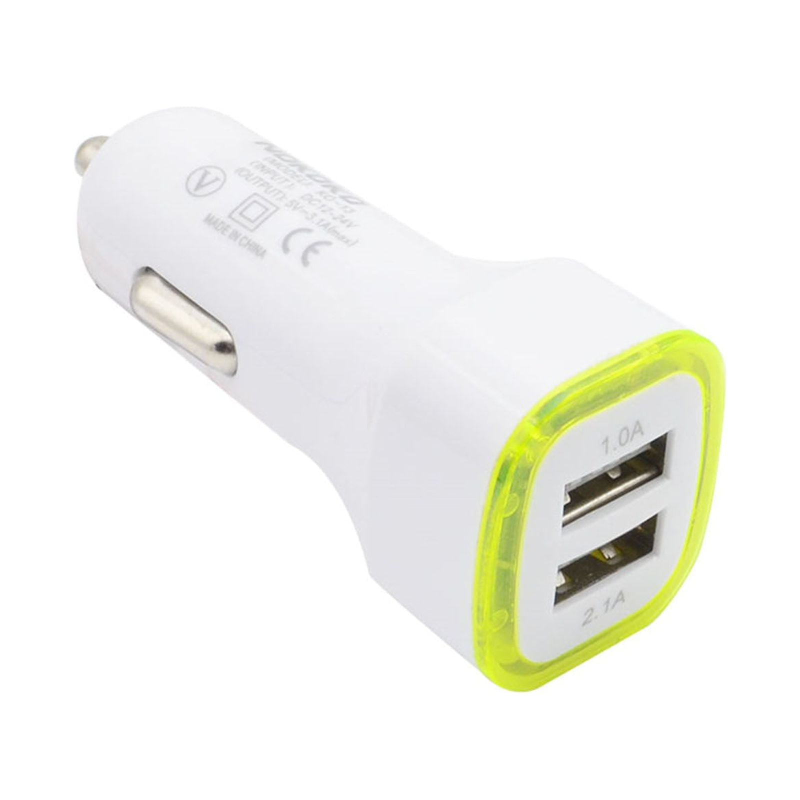 LYTiang Car Charger Adapter 2.1A Portable USB Port, LED -Function ...