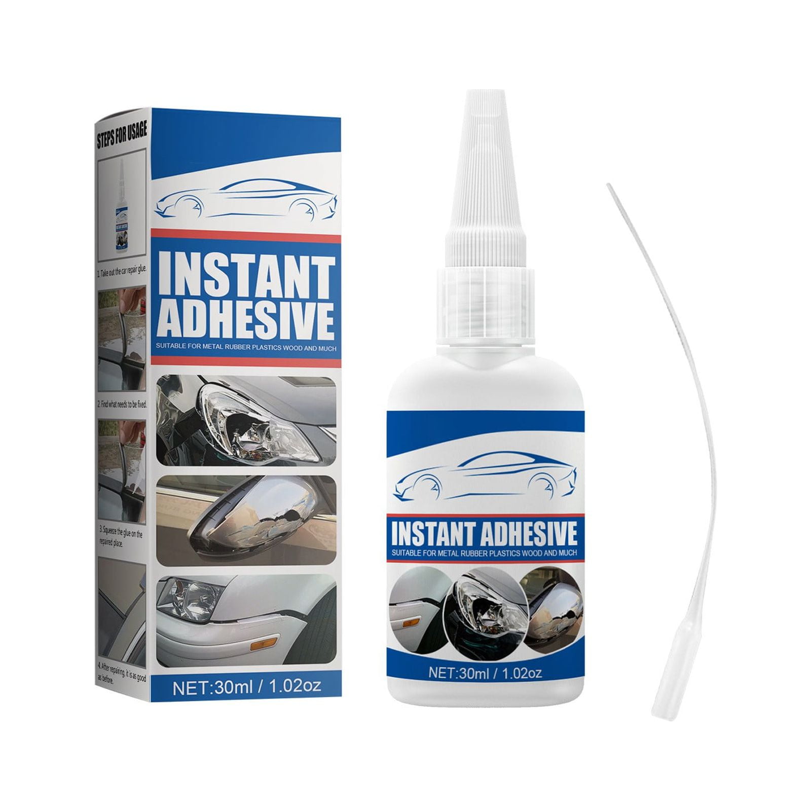 LYTiang Car Glue Sealing Strip Tire Crack Car Seat Leather Glue 30ML ...