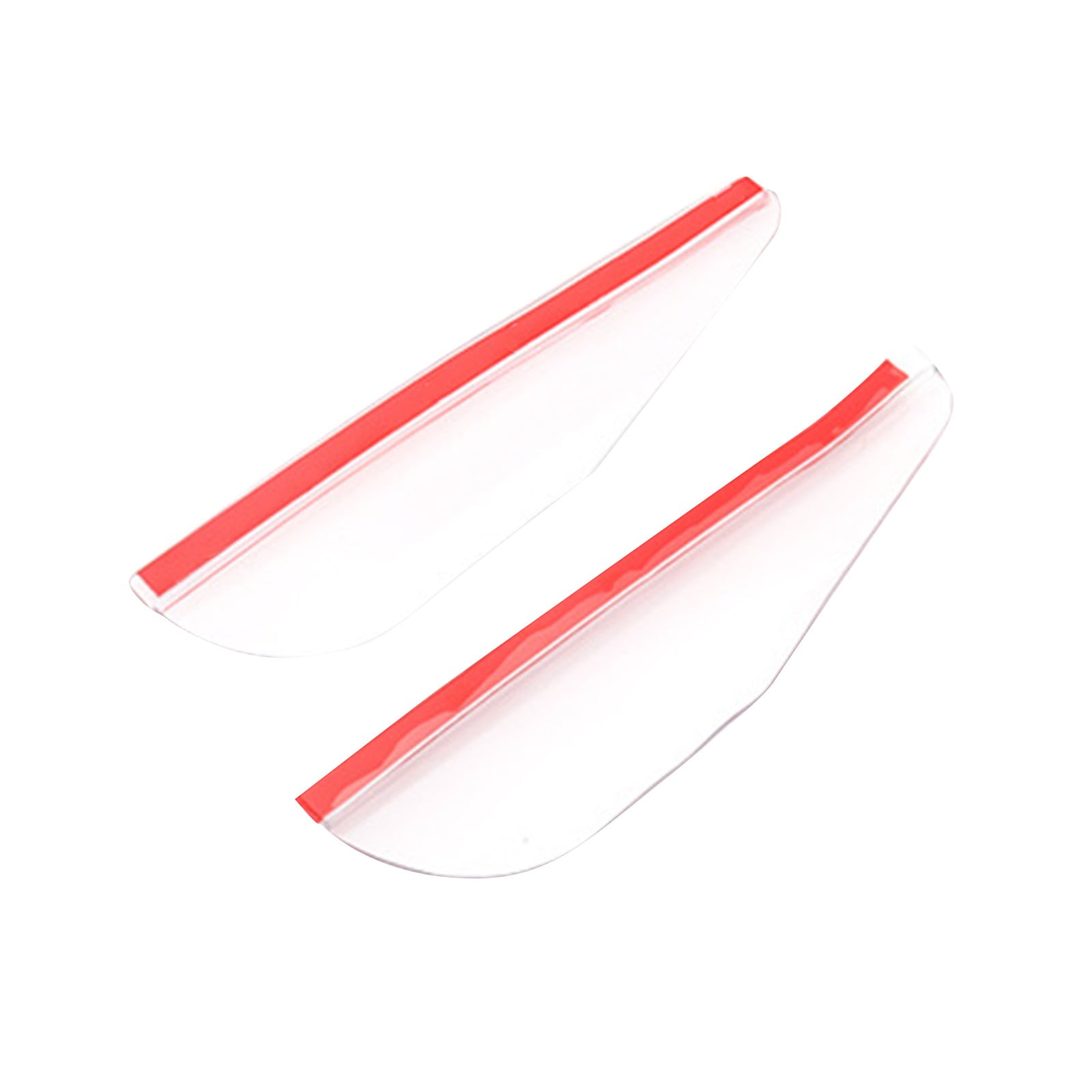 LYTiang Car Side Rain Guard Rear View Rain Visor Guard Universal Black ...