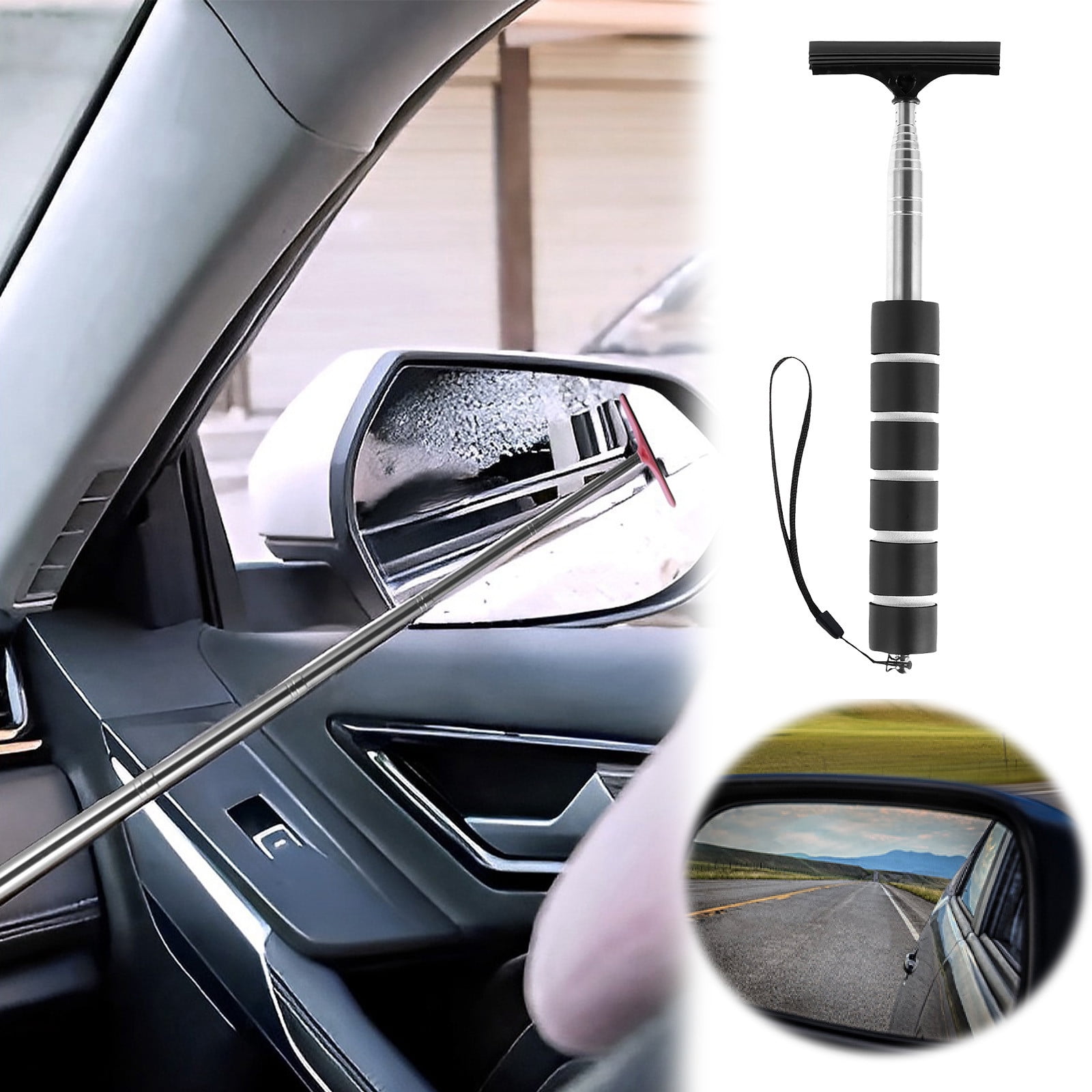 LYTiang Car Side Scraper 38.5 Inch Car Scraper With Telescopic Rod ...