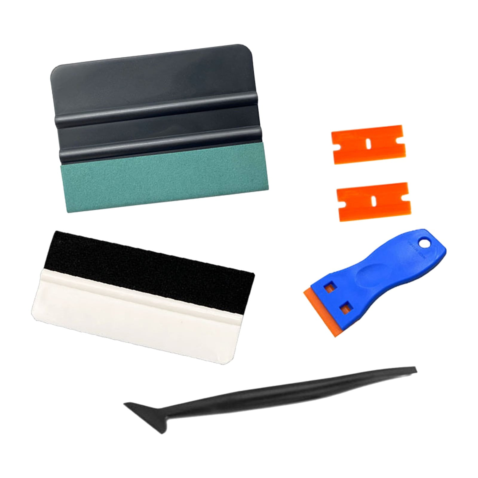 LYTiang Car Wrap Edge Tool Kit Application Scraper Set 6 Piece Color ...