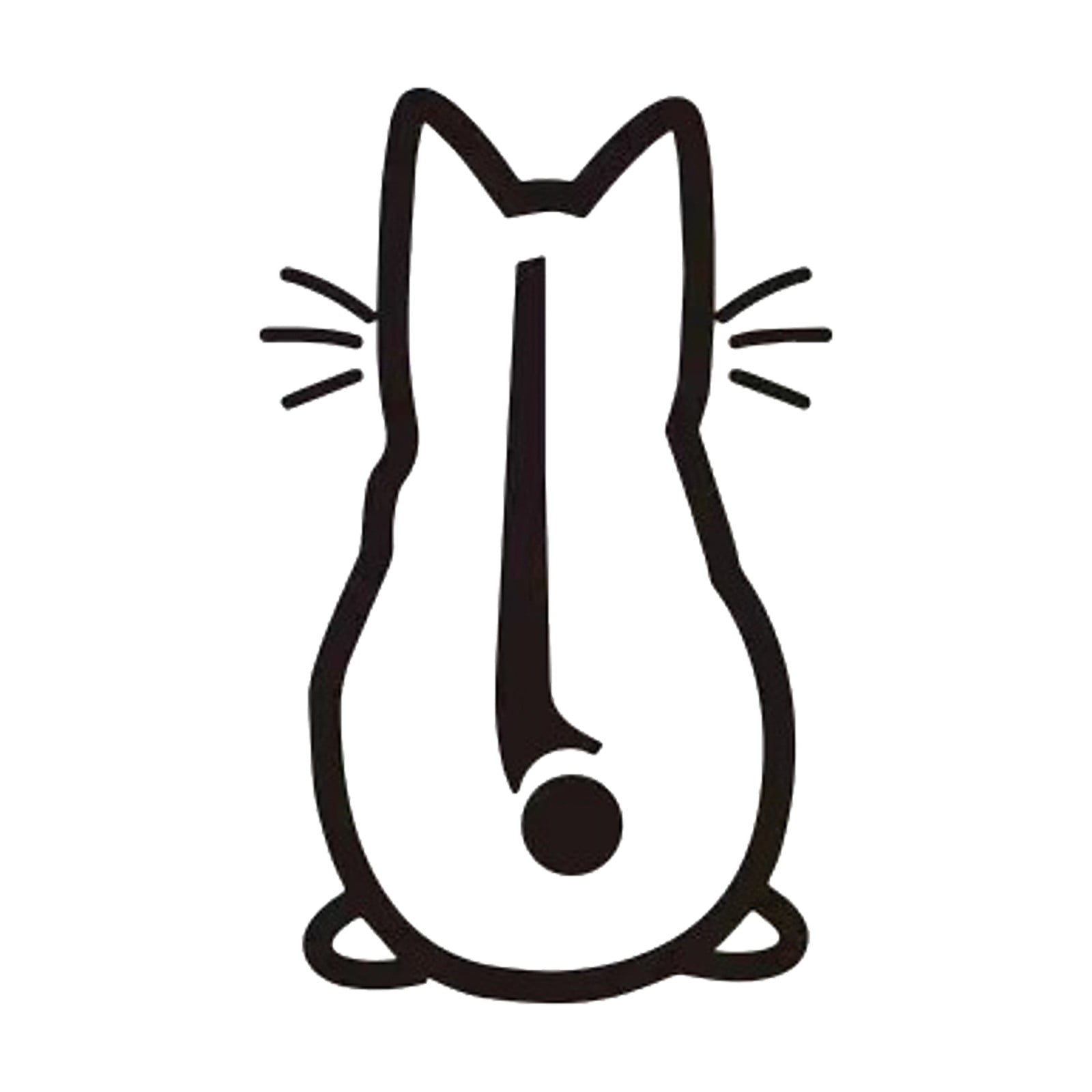 LYTiang Cute Kitty Cat Car Windshield Wiper Art Sticker Decor Animal ...