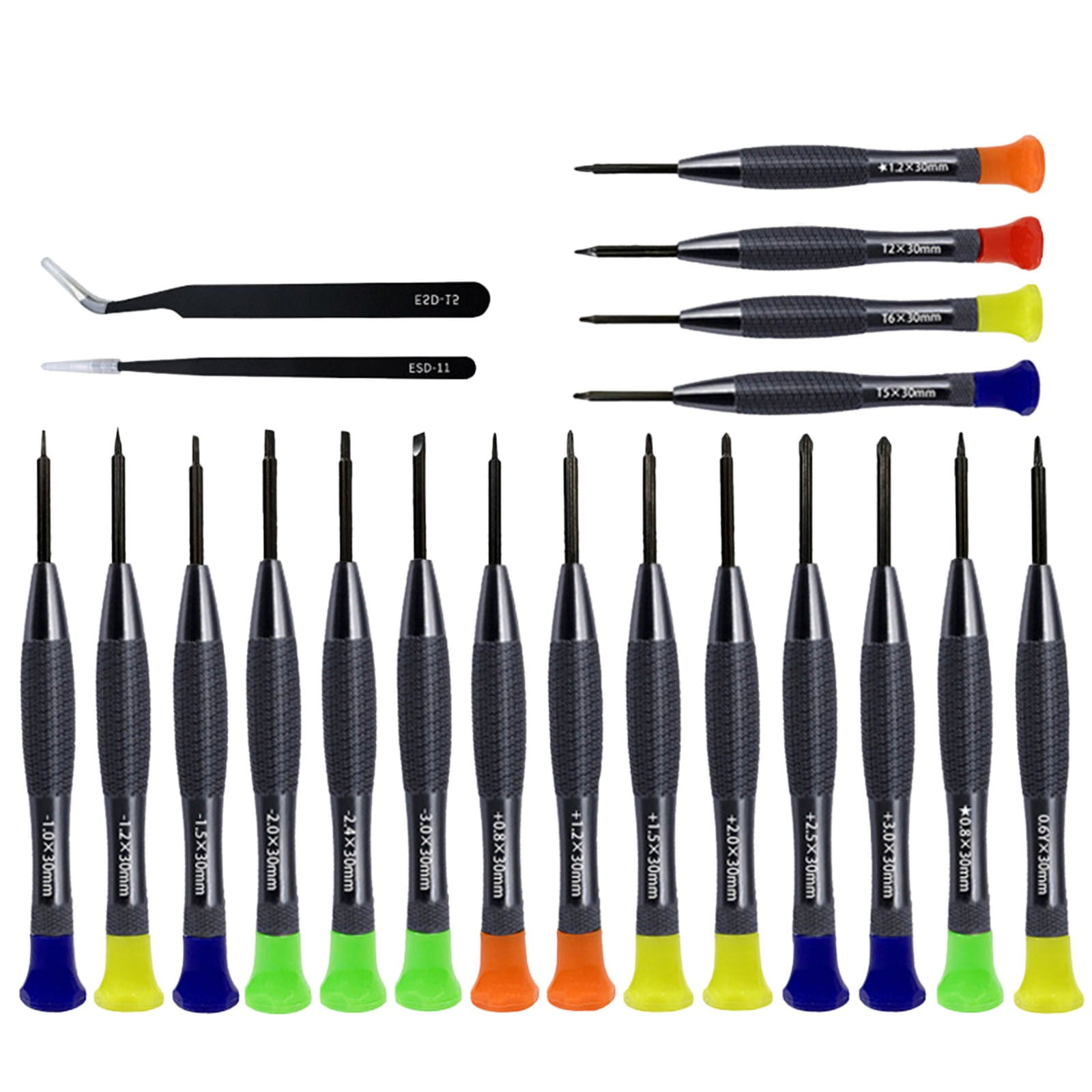 LYTiang Fish Scale Design Handle Screwdriver 20 Sets Of ...
