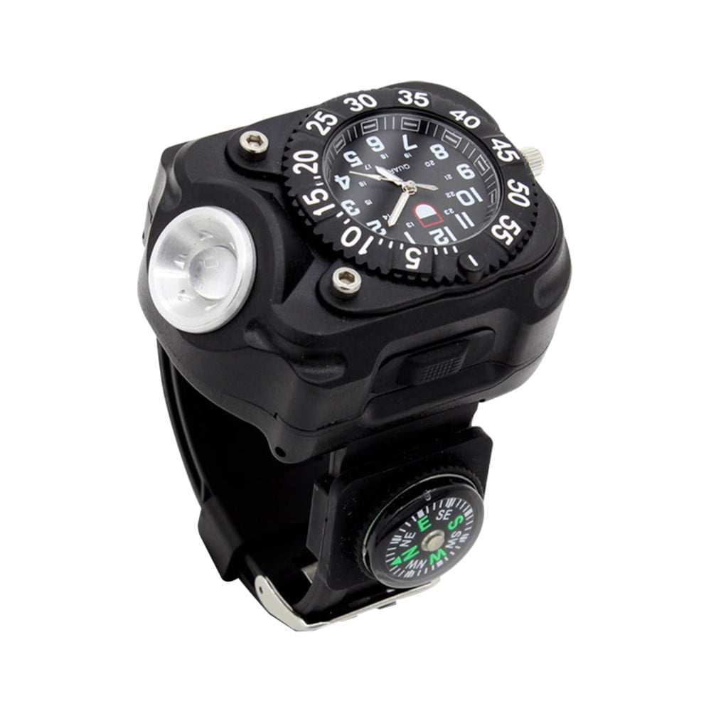 LYTiang NEW!! Wrist Light WITH WATCH! Rechargeable! Variable Output LED ...