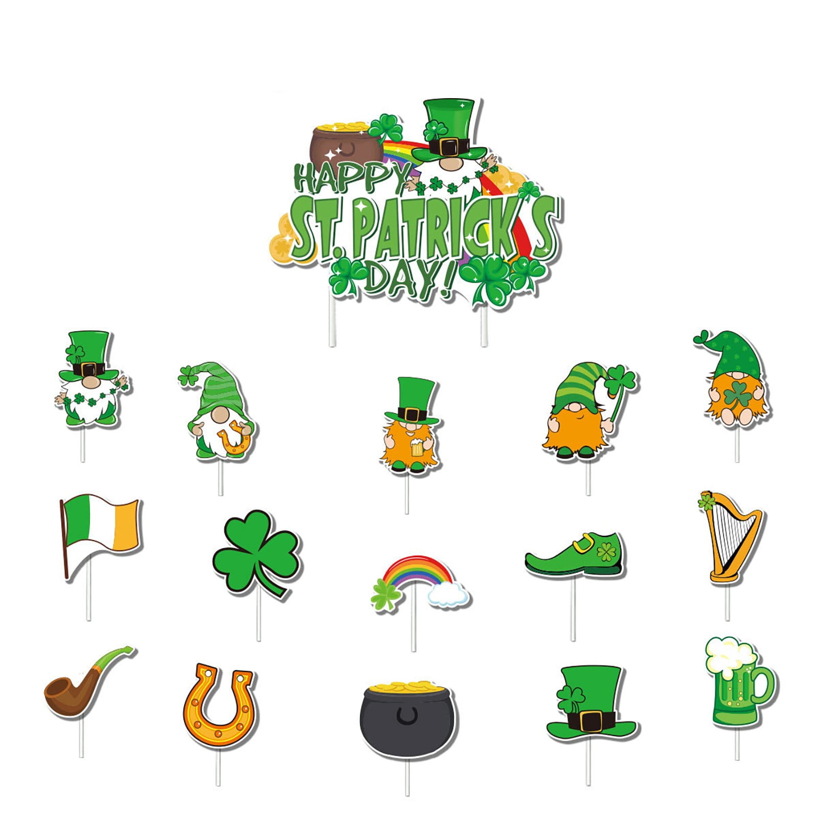 LYTiang Party Decoration Irish Festival Alphabet Carving Cake Carving ...
