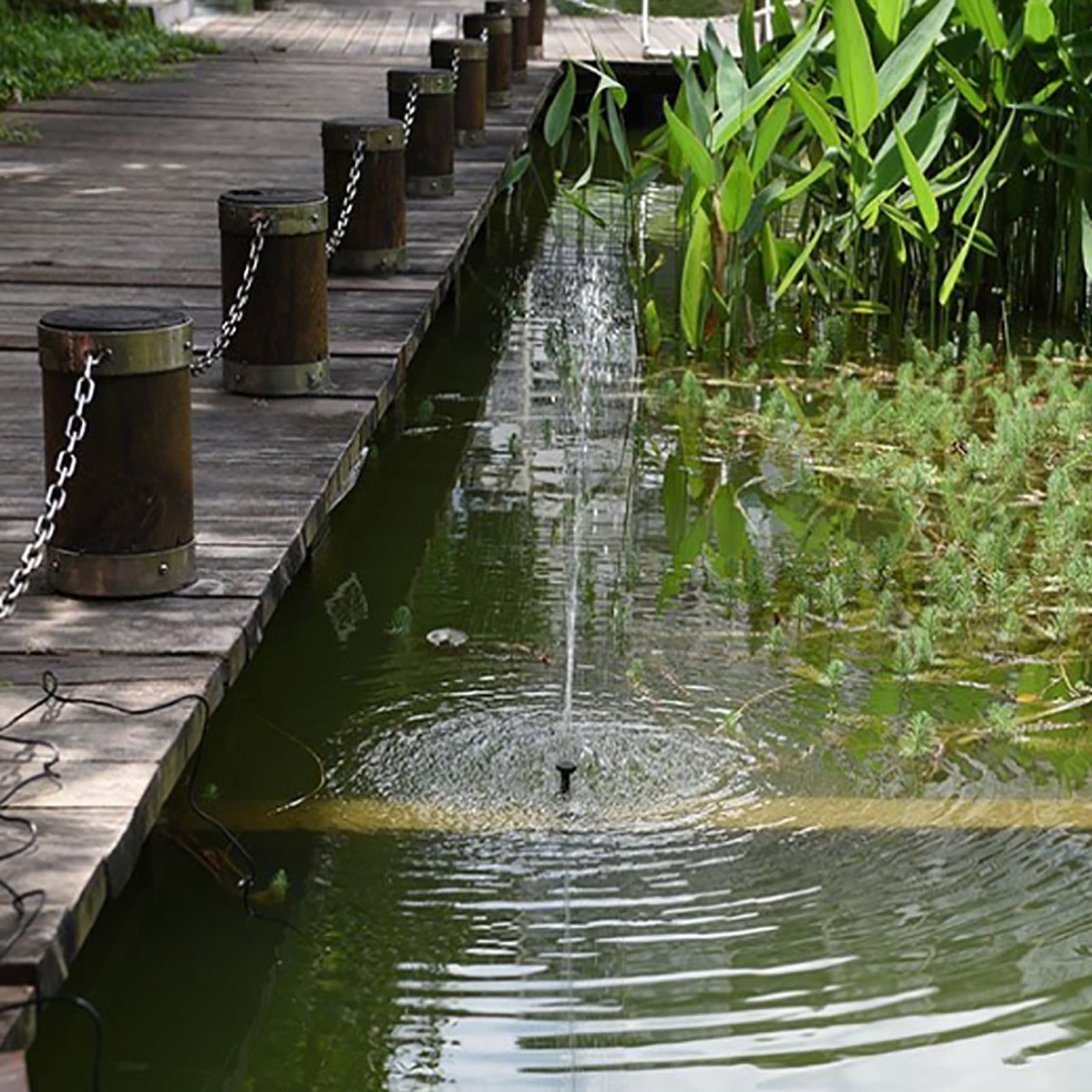 LYTiang Solar Floating Outdoor Pool Water Feature Floating Pool And ...