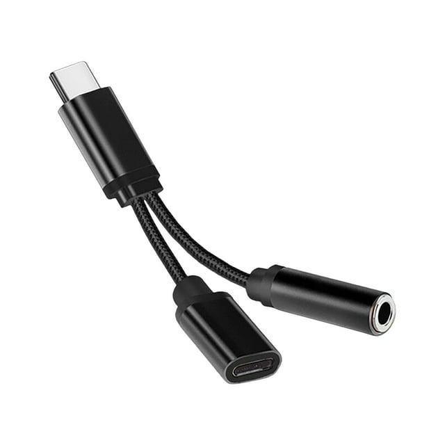 LYTiang Type-C To Type-C + 3.5mm Charging Audio Adapter 2-in-1 Adapter ... LYTiang Type-C To Type-C + 3.5mm Charging Audio Adapter 2-in-1 Adapter ...