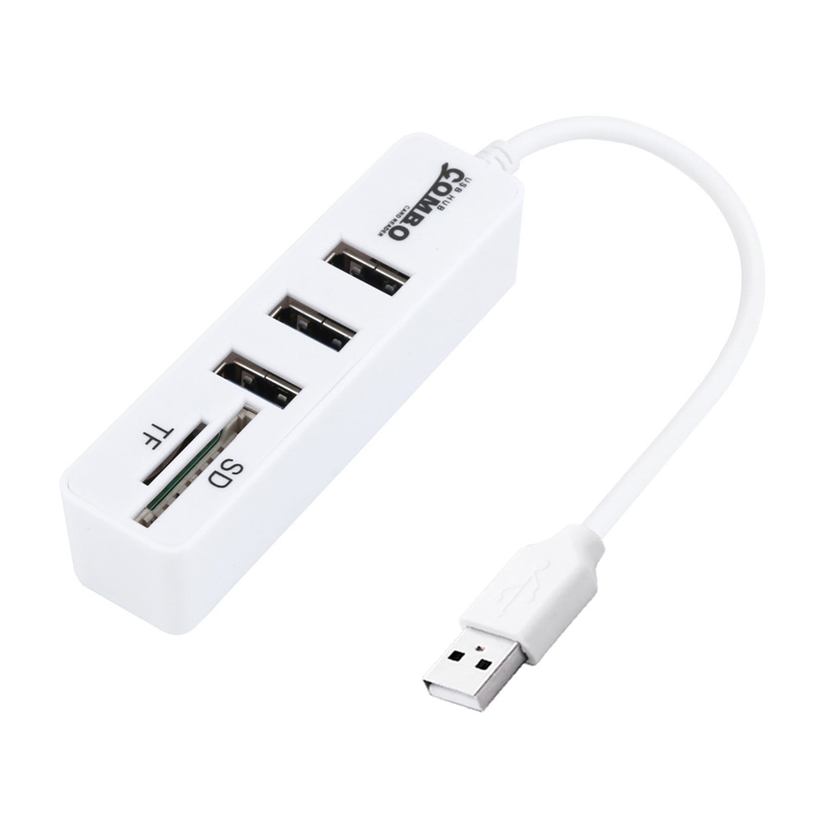LYTiang USB HUB,3 Port USB 2.0 HUB With Line Hub Combo Card Reader TF ...