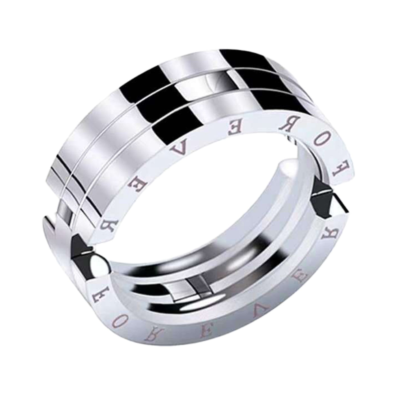 LYTiang Unique Deformation Ring Necklace Forever Necklace For Women Promise Jewelry Gifts ...